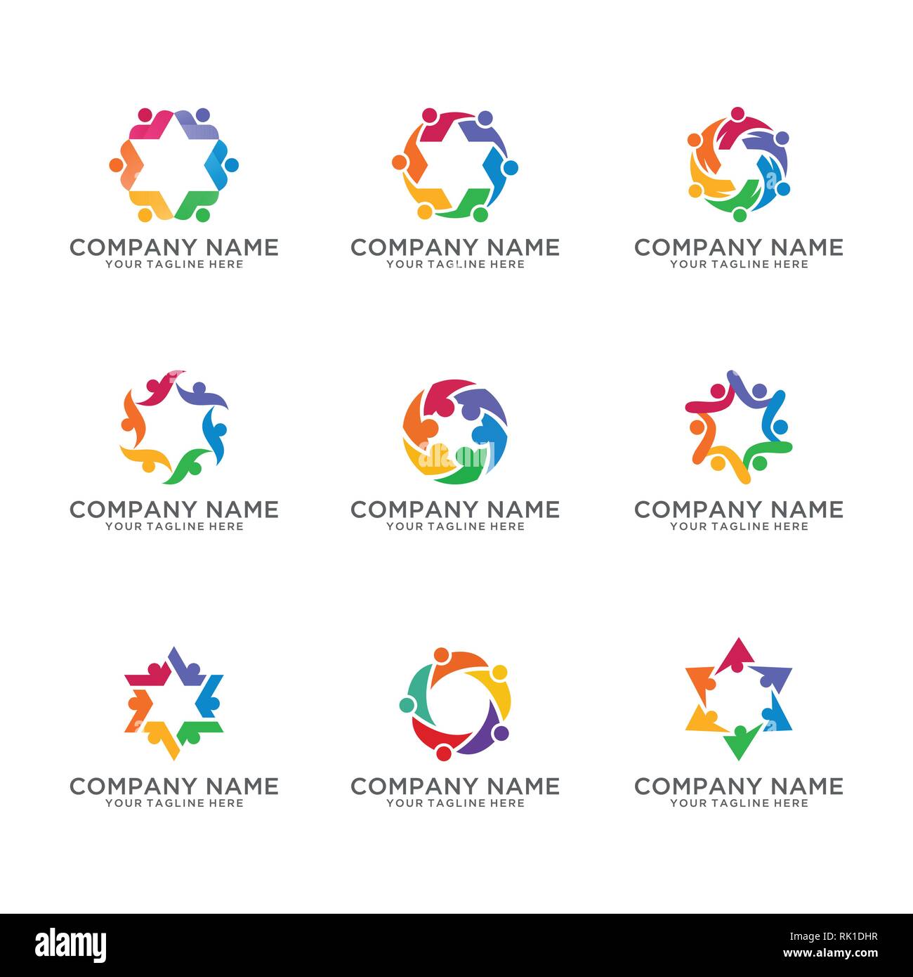 Partnership people ideas Stock Vector Images - Alamy