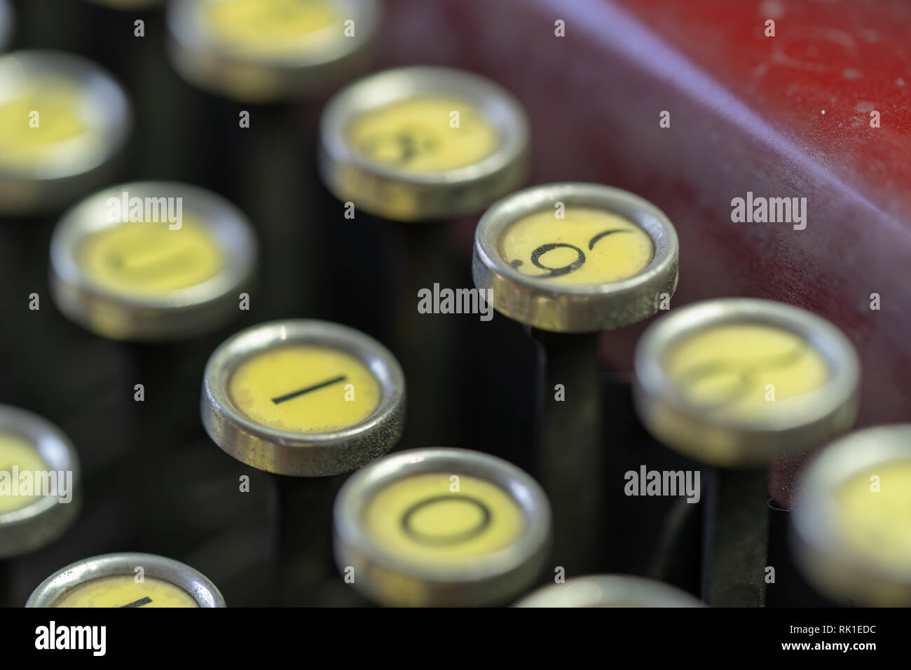 Number 9 key hi-res stock photography and images - Alamy