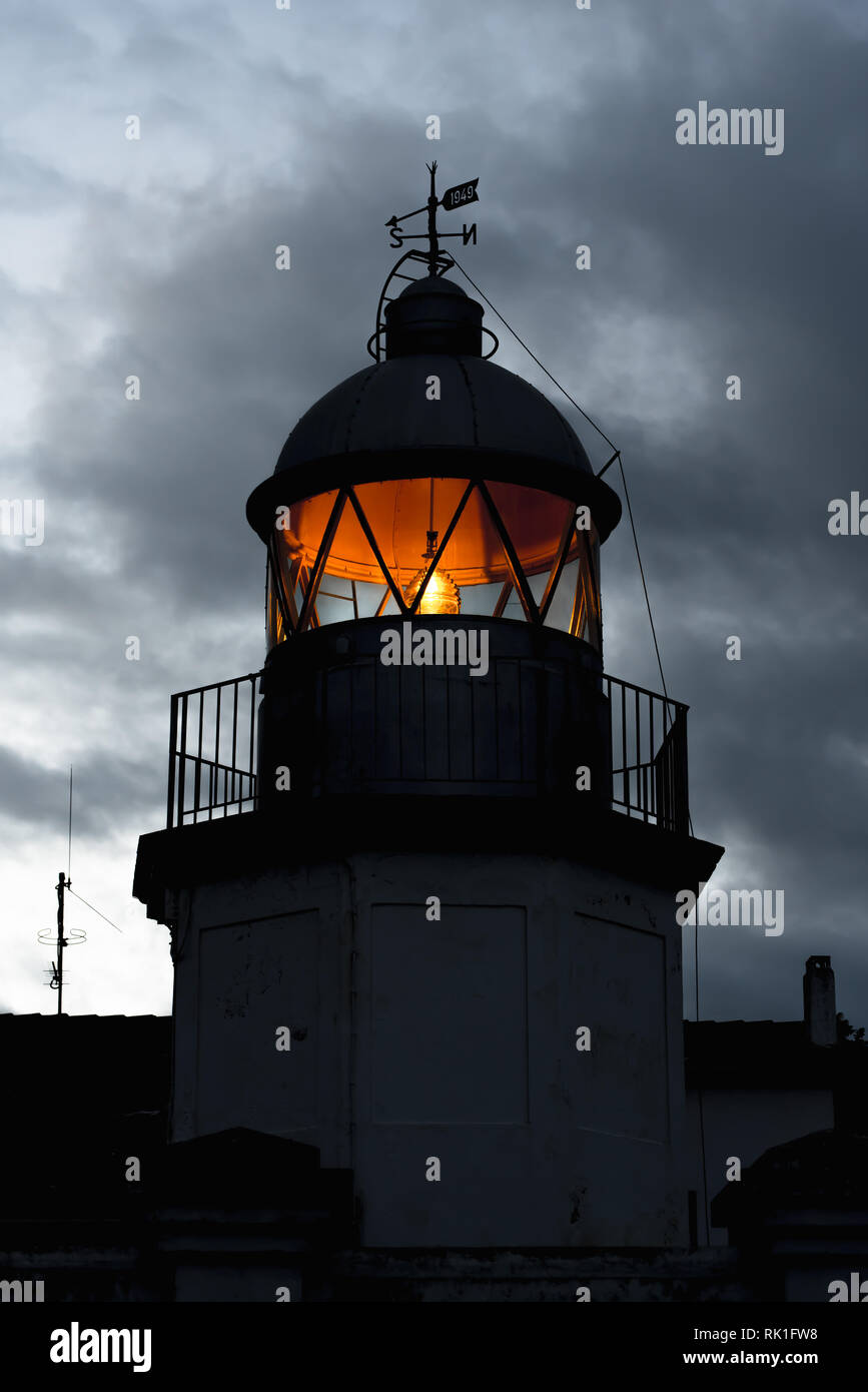 Llanes lighthouse hi-res stock photography and images - Alamy