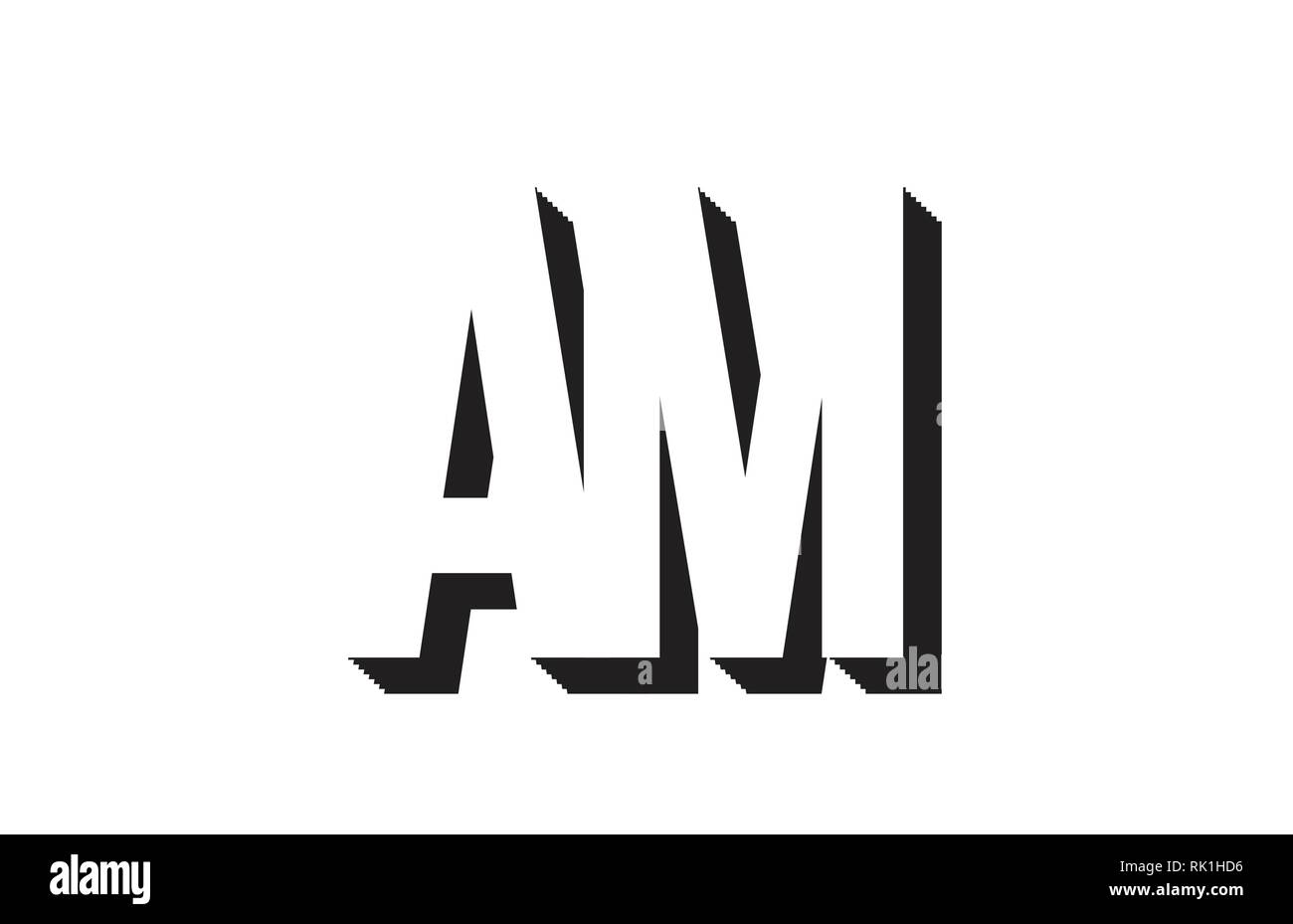 Letter combination hi-res stock photography and images - Alamy