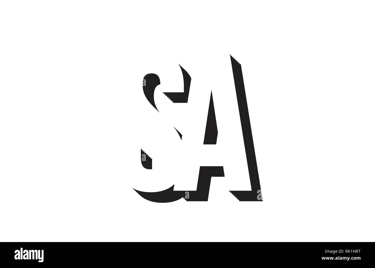 Letter combination hi-res stock photography and images - Alamy