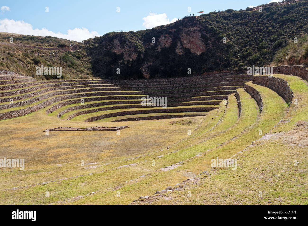 Agricultural terraces of Incas Stock Photo - Alamy