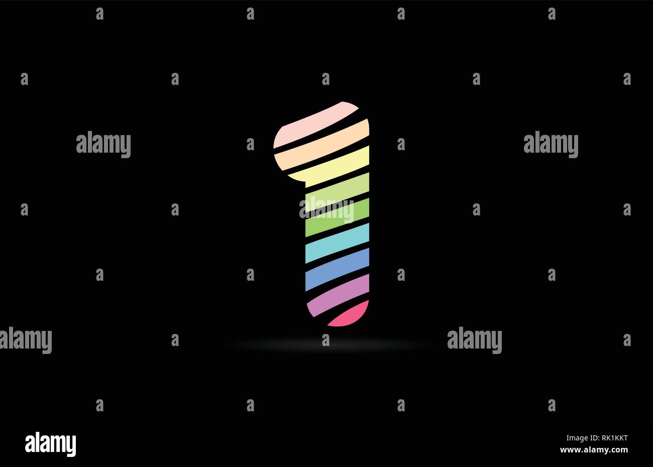 1 stripe Stock Vector Images - Alamy