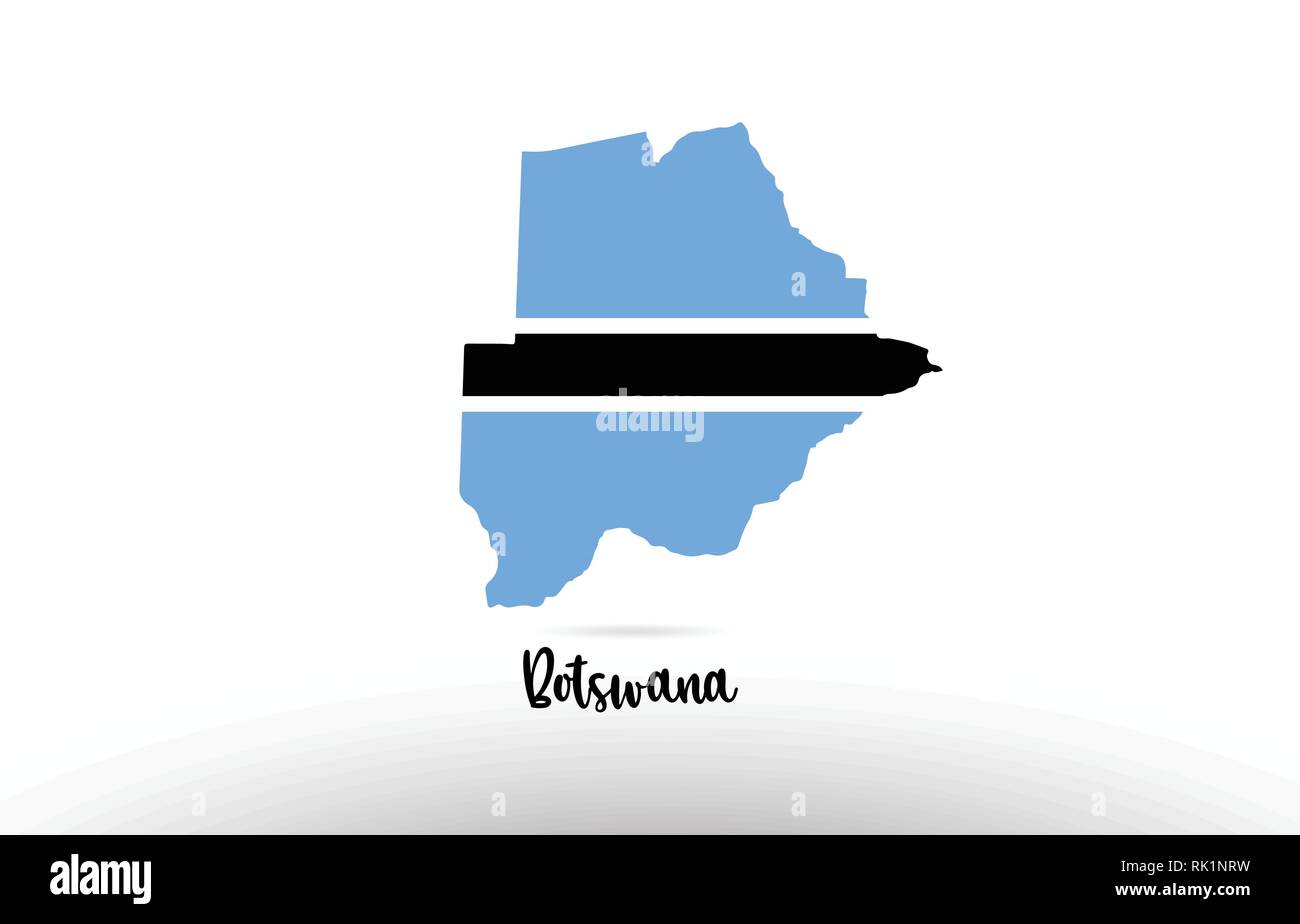 Botswana flag background Stock Vector Images - Alamy