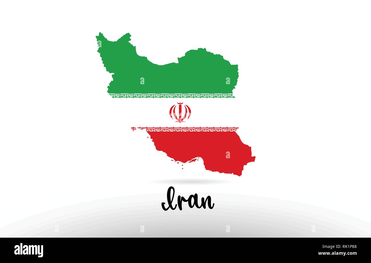 Iran eps map Stock Vector Images - Alamy