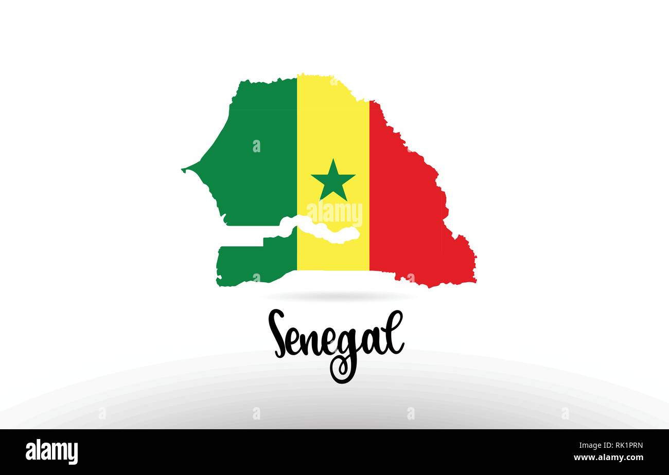 Template vector senegal flag Stock Vector Images - Alamy