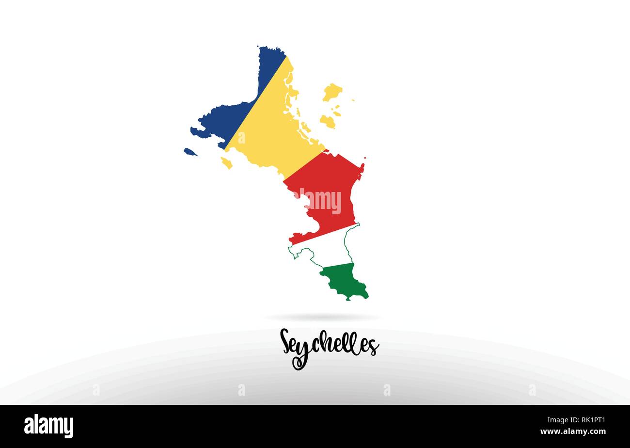 Seychelles map hi-res stock photography and images - Alamy