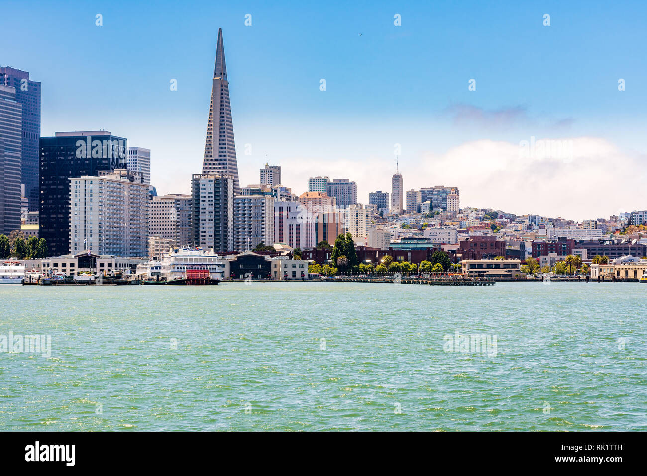 San Francisco Skyline Stock Photo - Alamy