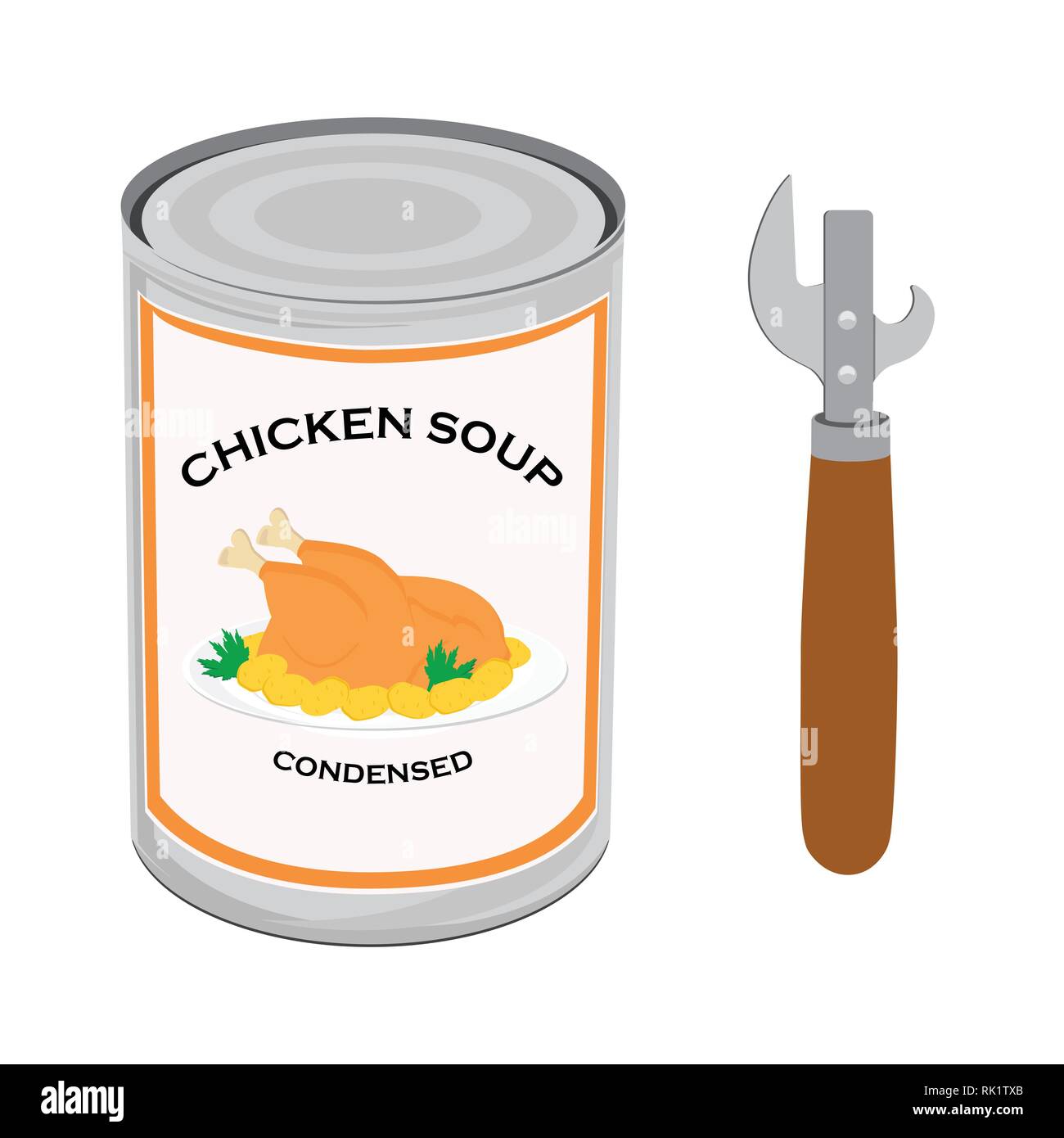 Chicken Soup Can Clipart