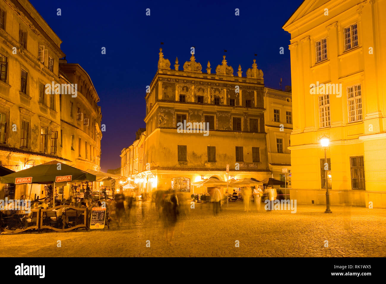 Lublin at night hi-res stock photography and images - Alamy