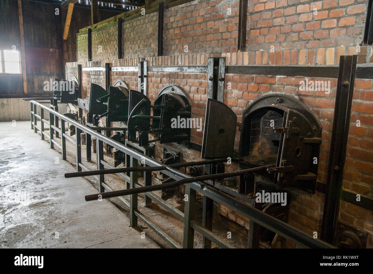 Lublin, Poland; cremation ovens, Majdanek Death Camp Stock Photo - Alamy