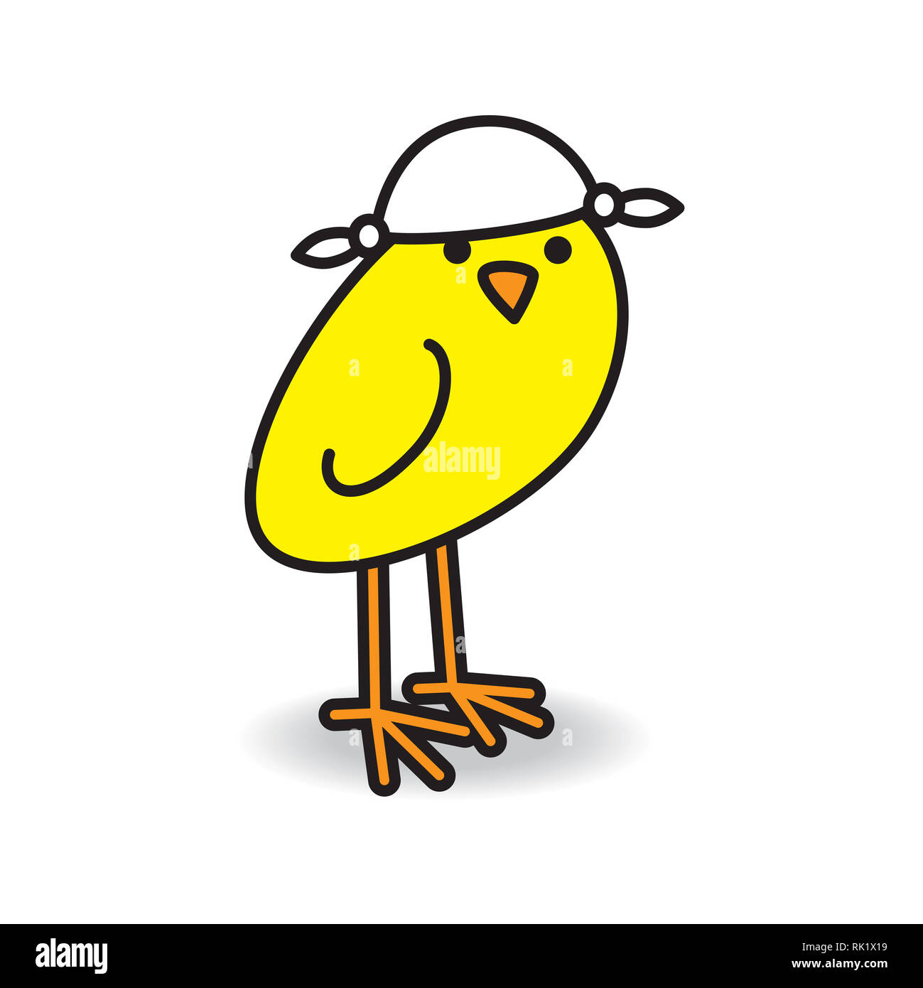 Knotted handkerchief hat Cut Out Stock Images & Pictures - Alamy