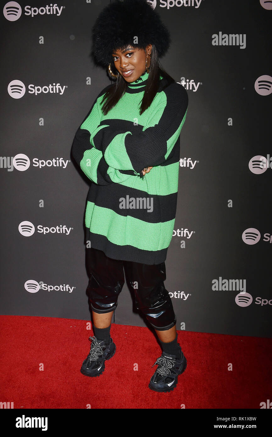 LOS ANGELES, CA - FEBRUARY 07: Tierra Whack attends Spotify's Best New ...
