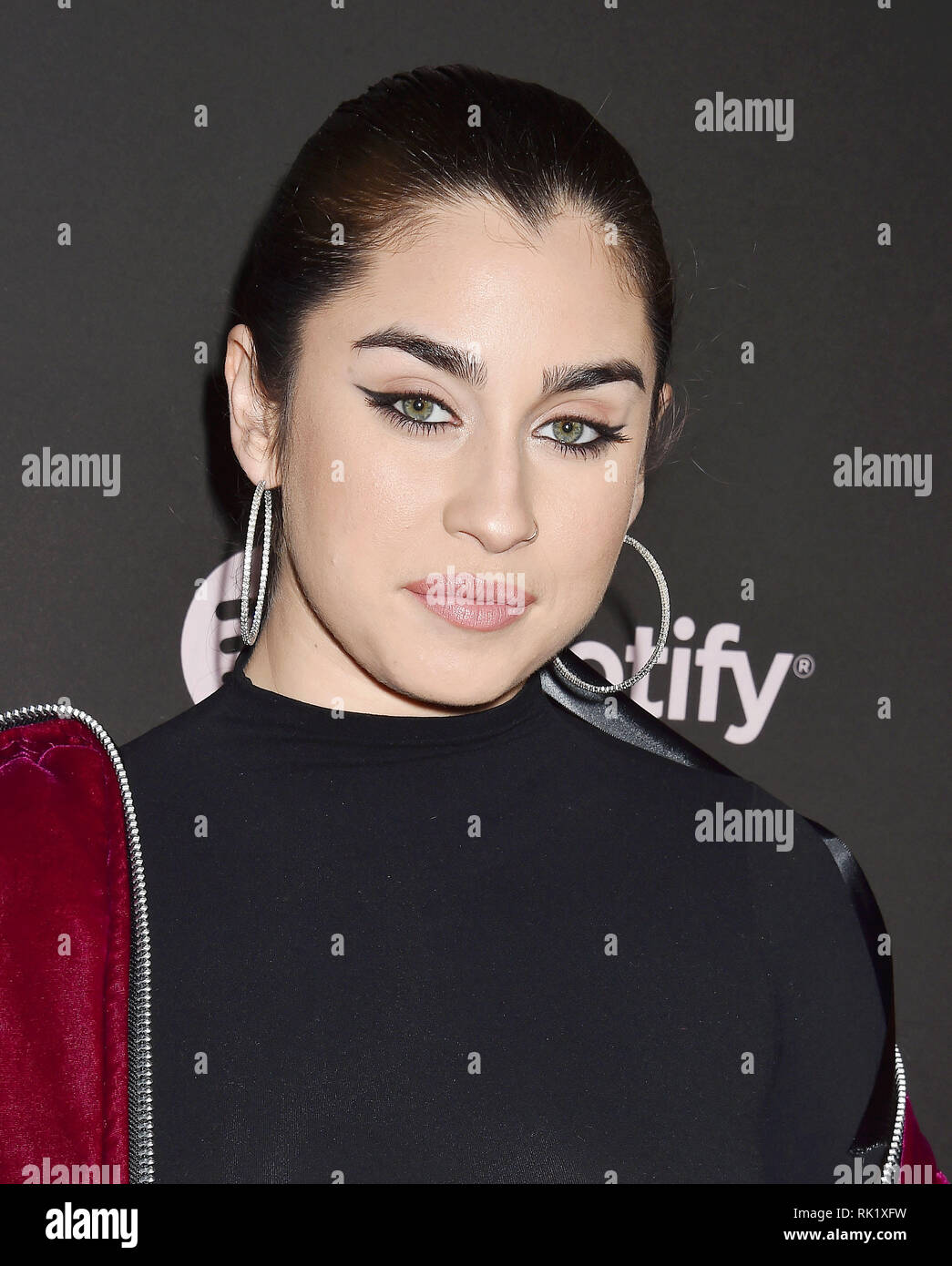 LOS ANGELES, CA - FEBRUARY 07: Lauren Jauregui attends Spotify's Best ...