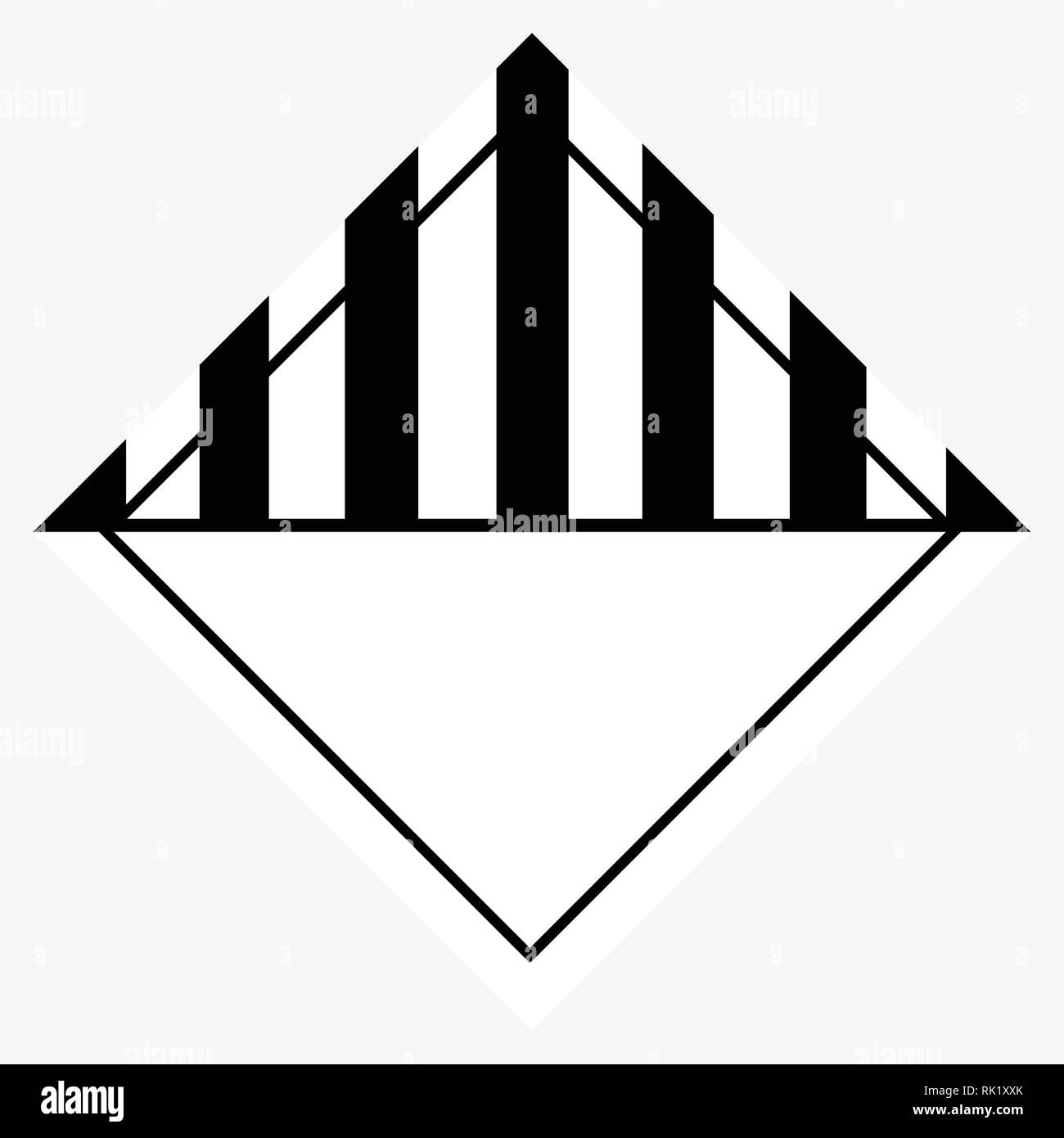 Hazard class 9 label Stock Vector Images - Alamy