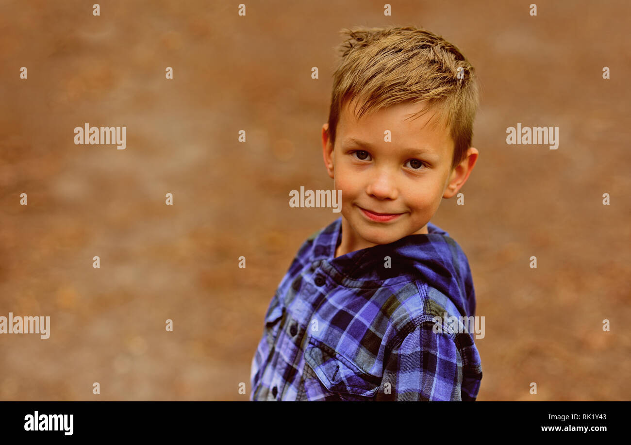 Focus on health. Healthy little boy. Little boy enjoy good health. More ...