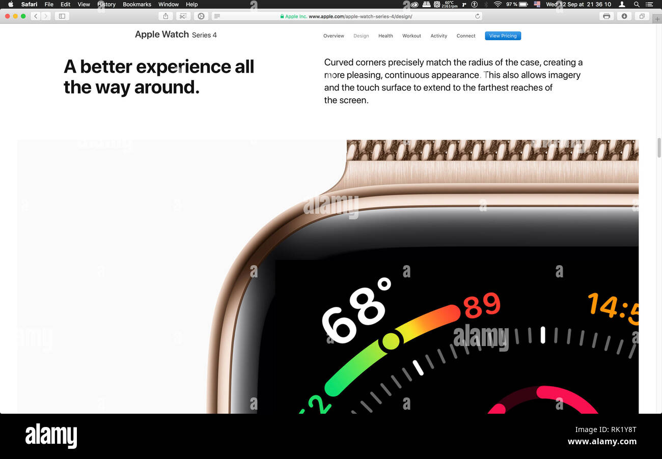 London, United Kingdom - September 12, 2018: Better experience Apple ...
