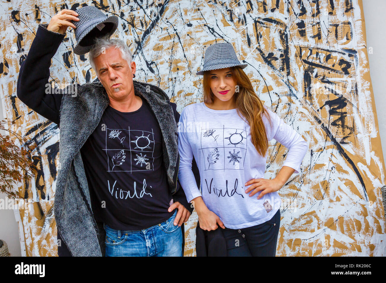 Two people posing Stock Photo - Alamy Two people posing Stock Photo - Alamy