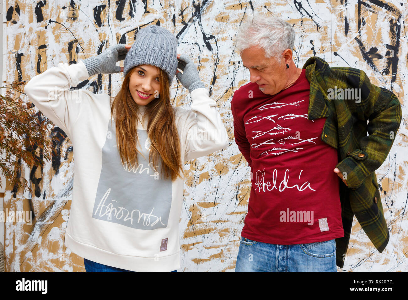 Two people posing Stock Photo - Alamy Two people posing Stock Photo - Alamy