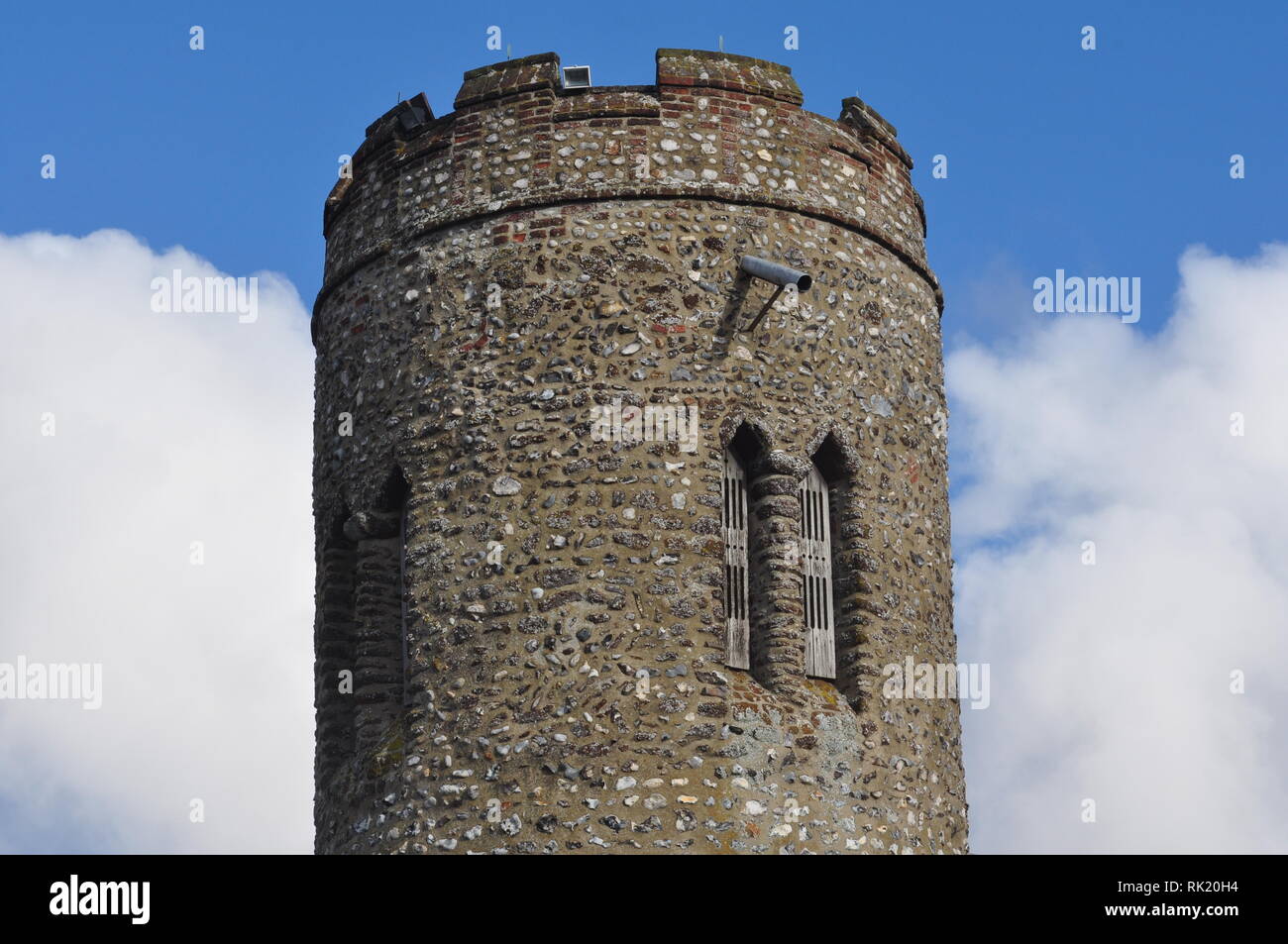 Roughton St Mary round tower church, north Norfolk, England, UK Stock ...