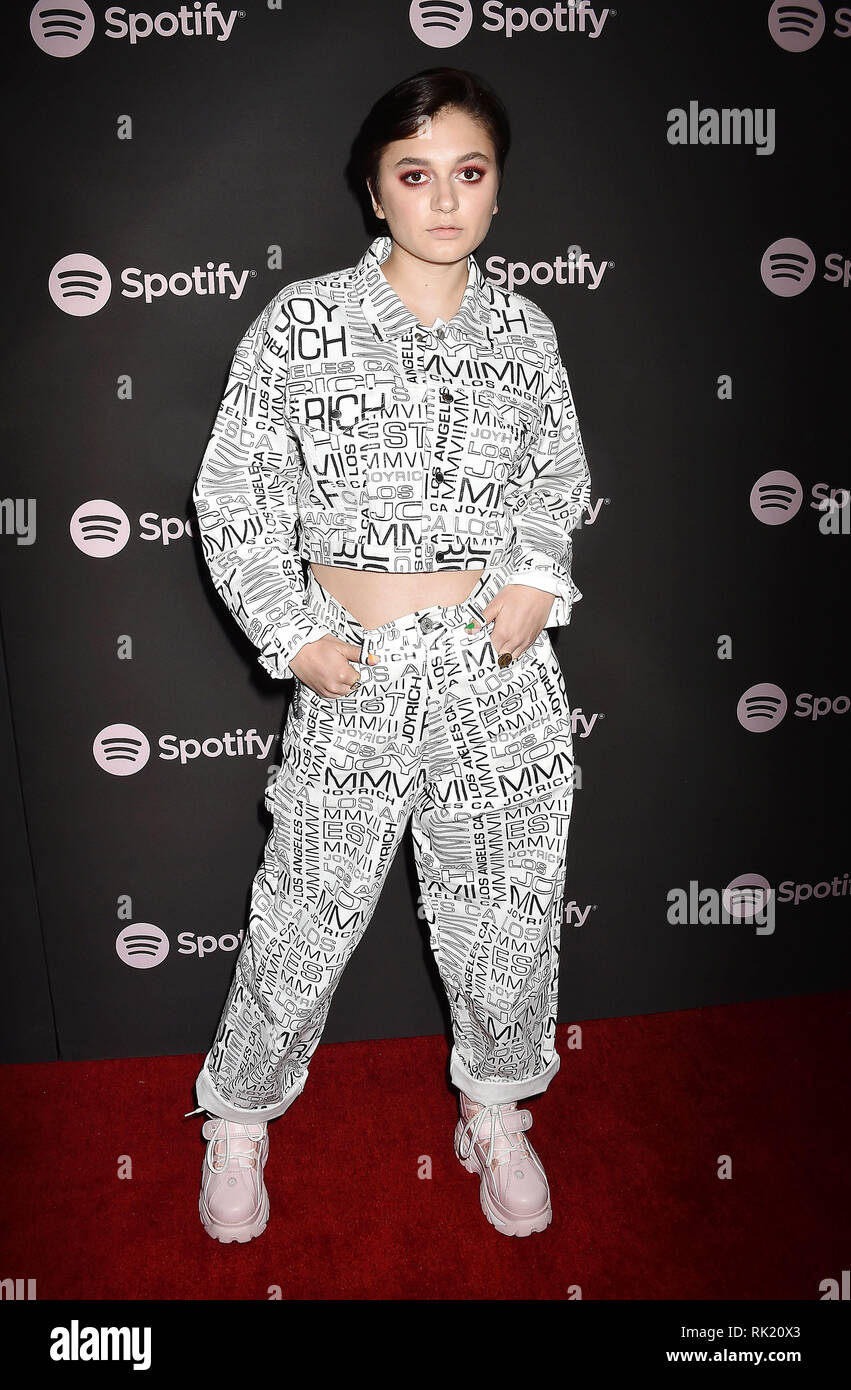 LOS ANGELES, CA - FEBRUARY 07: Daya attends Spotify's Best New Artist ...