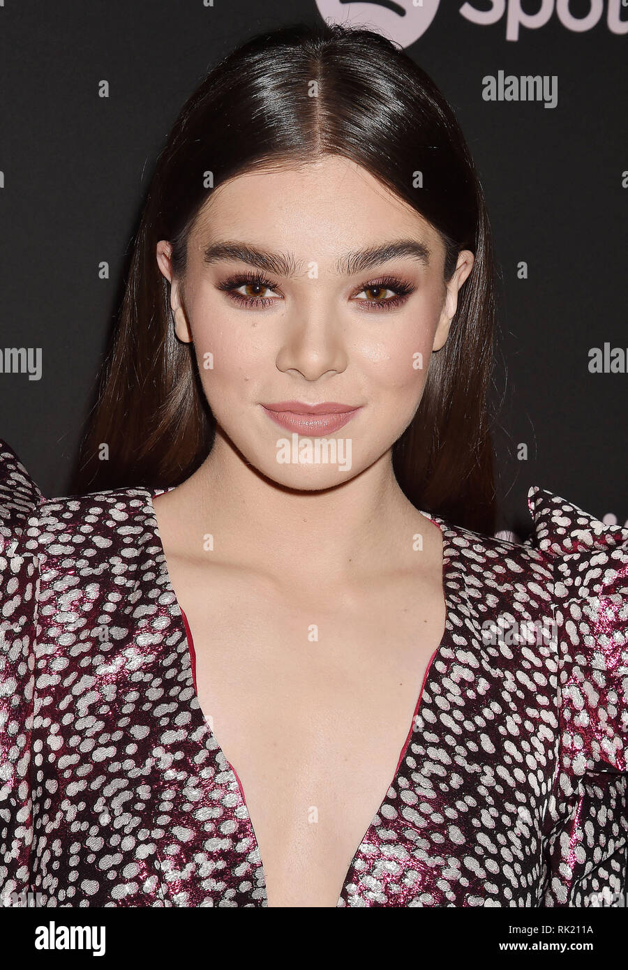 LOS ANGELES, CA - FEBRUARY 07: Hailey Steinfeld attends Spotify's Best ...