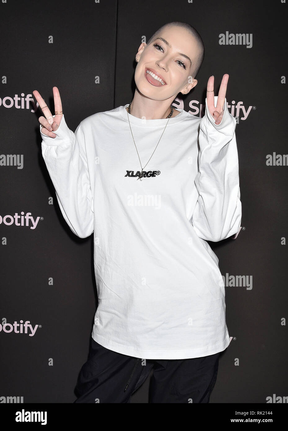 LOS ANGELES, CA - FEBRUARY 07: Bishop Briggs attends Spotify's Best New ...