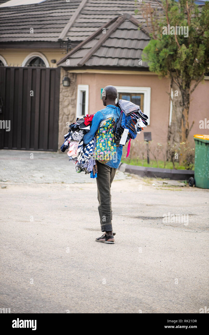 Nigeria street vendor hi-res stock photography and images - Alamy