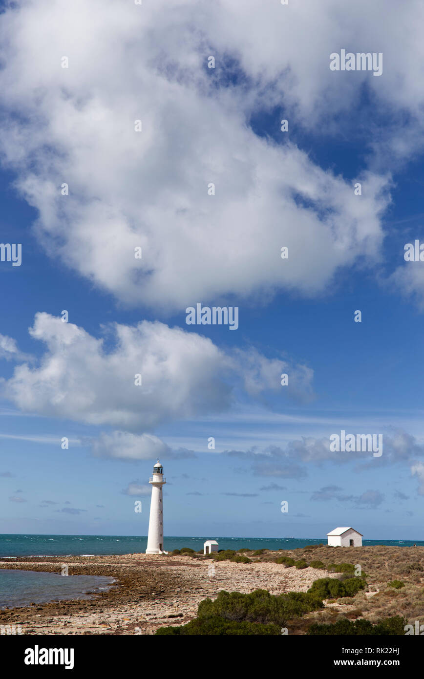 Historic Lowly Point Lighthouse on Spencer Gulf near Whyalla Eyre ...