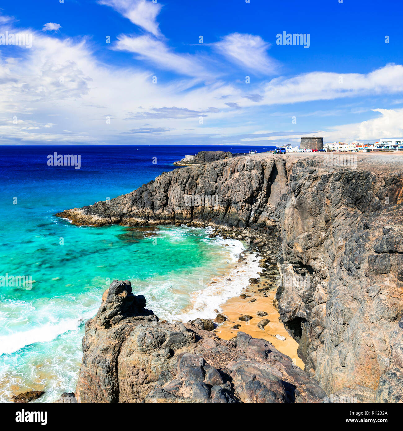 Beautiful el Cotillo,Fuerteventura island, canary,Spain Stock Photo - Alamy
