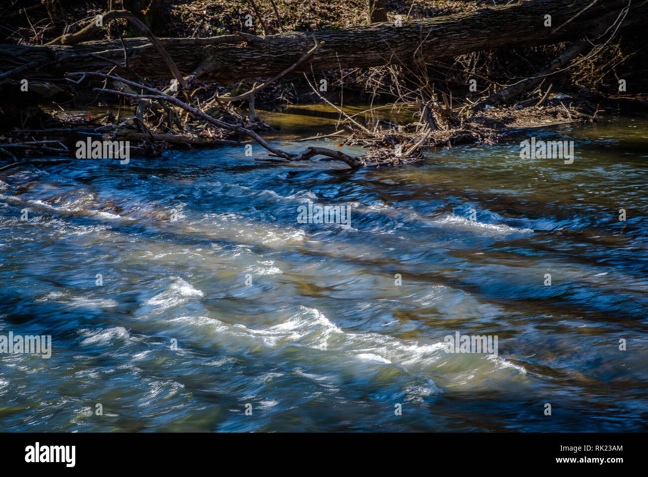 Natures beauty, stream walk area Stock Photo - Alamy