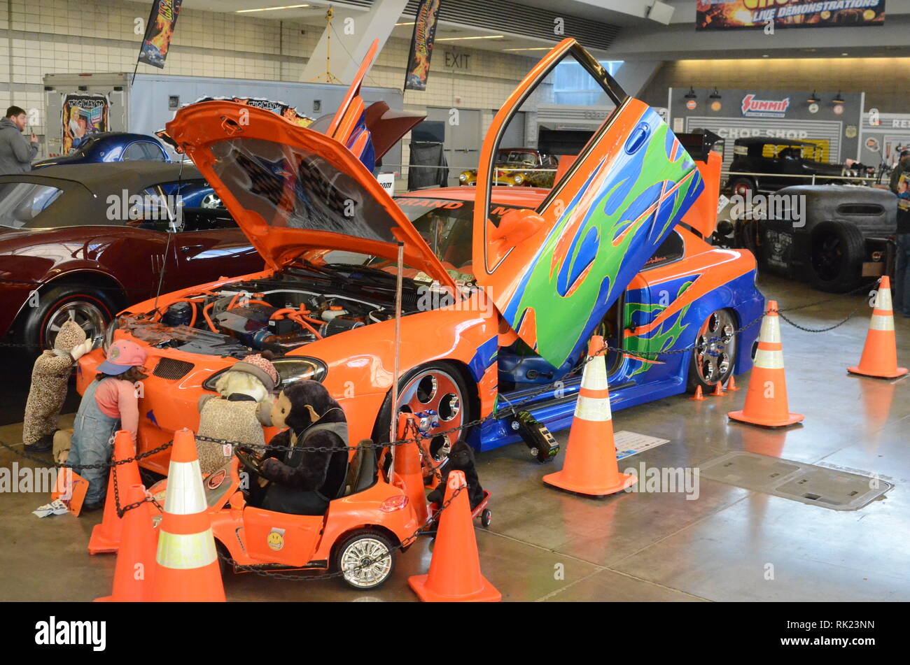 World of wheels car show, Pittsburgh February 2019 Stock Photo - Alamy