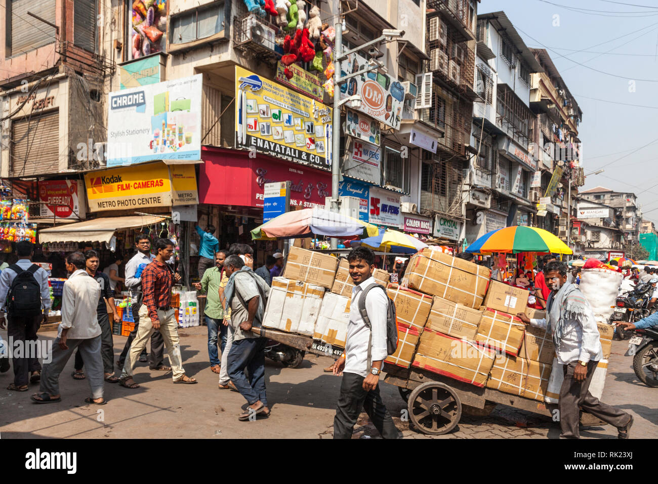 market in Mumbai, India Stock Photo - Alamy