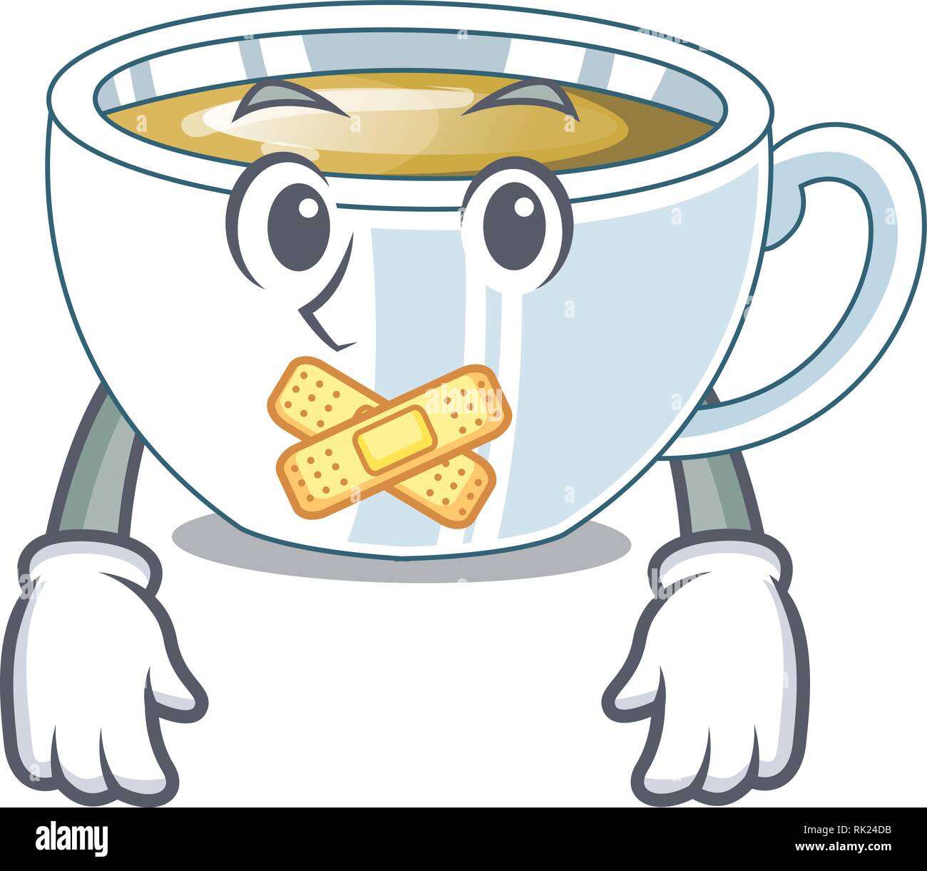 Silent ginger tea in a cartoon bottle Stock Vector Image & Art - Alamy