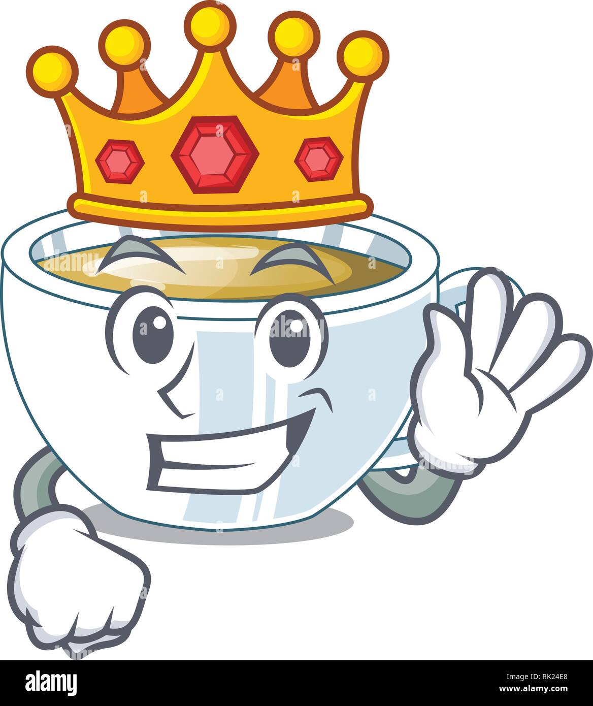 King ginger tea in a cartoon bottle Stock Vector Image & Art - Alamy