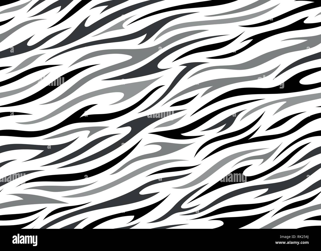 Seamless zebra print vector pattern Stock Vector Image & Art - Alamy