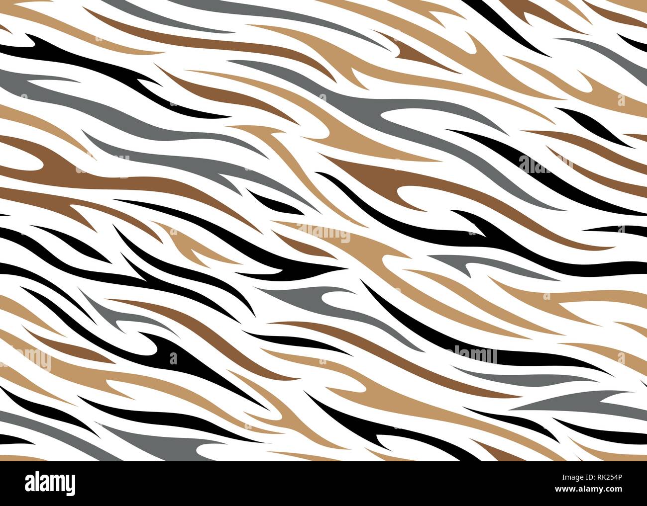 Seamless zebra print vector pattern Stock Vector Image & Art - Alamy