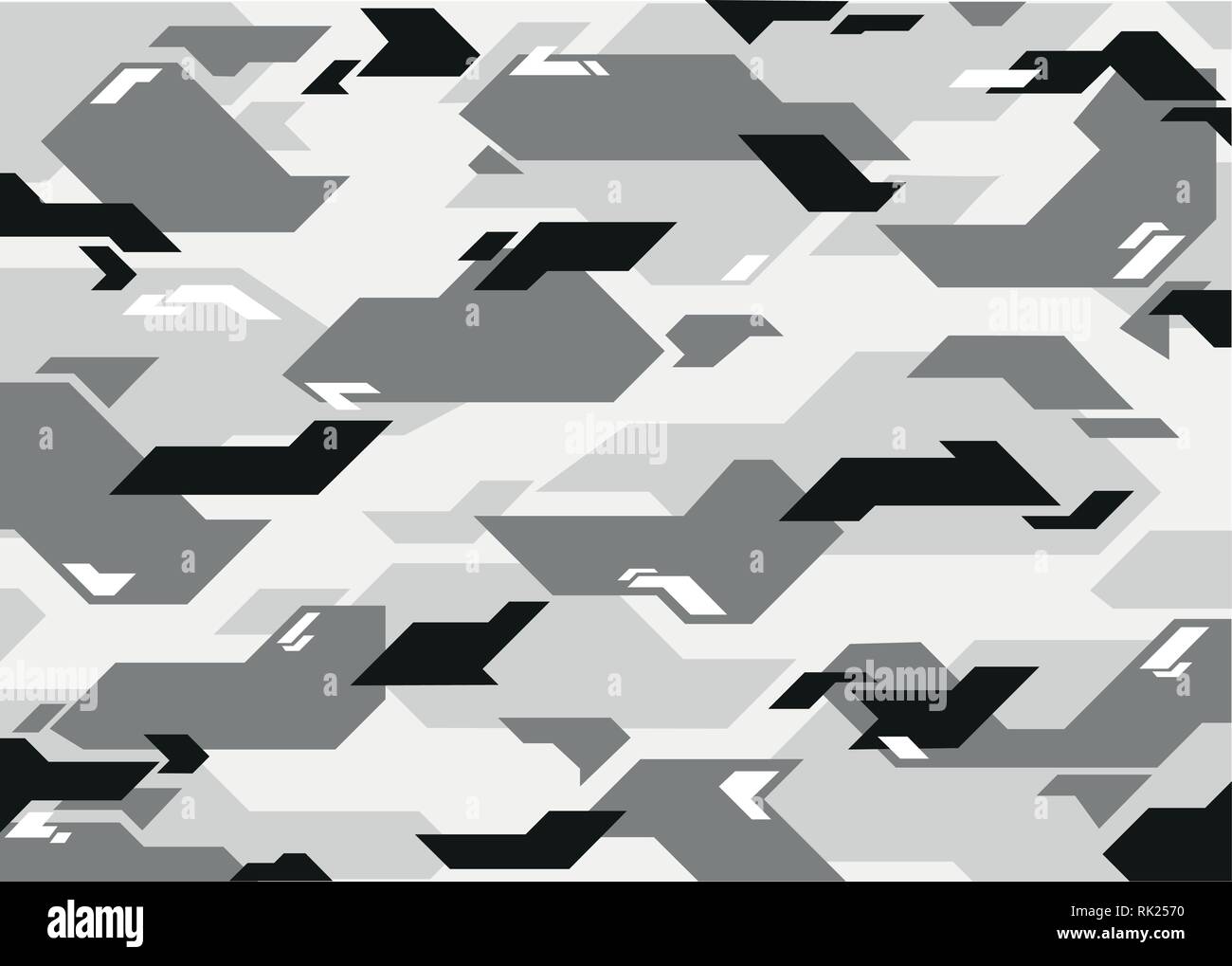Grey camouflage pattern. Vector background Stock Vector Image & Art - Alamy