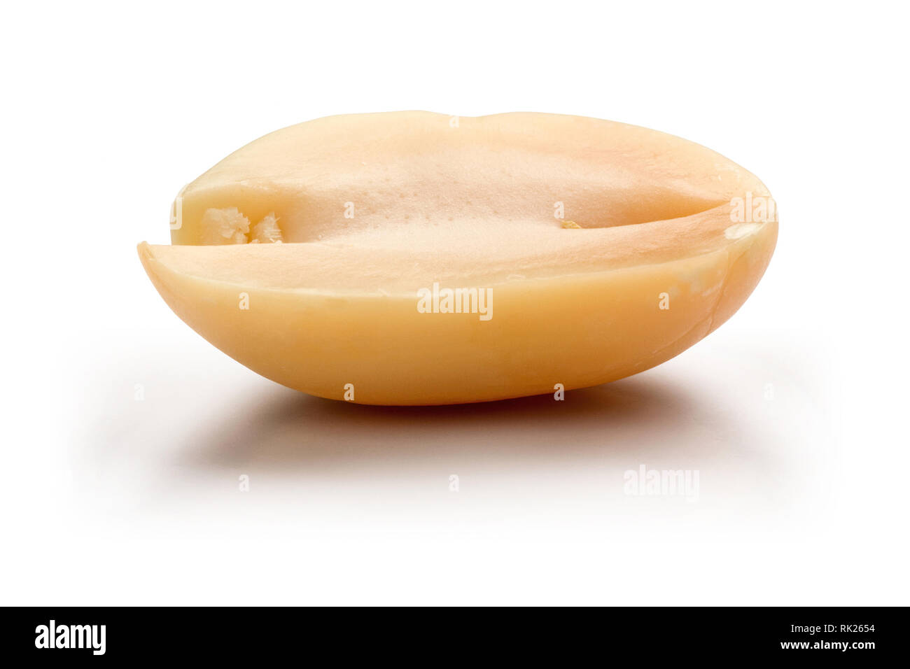 Peanut isolated on white background, macro shot Stock Photo - Alamy