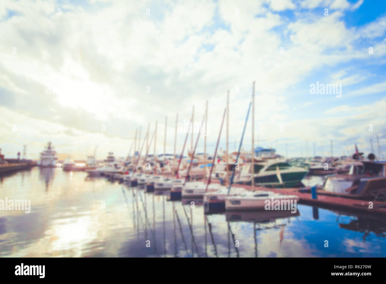 Abstract blurred boat nature hi-res stock photography and images - Alamy