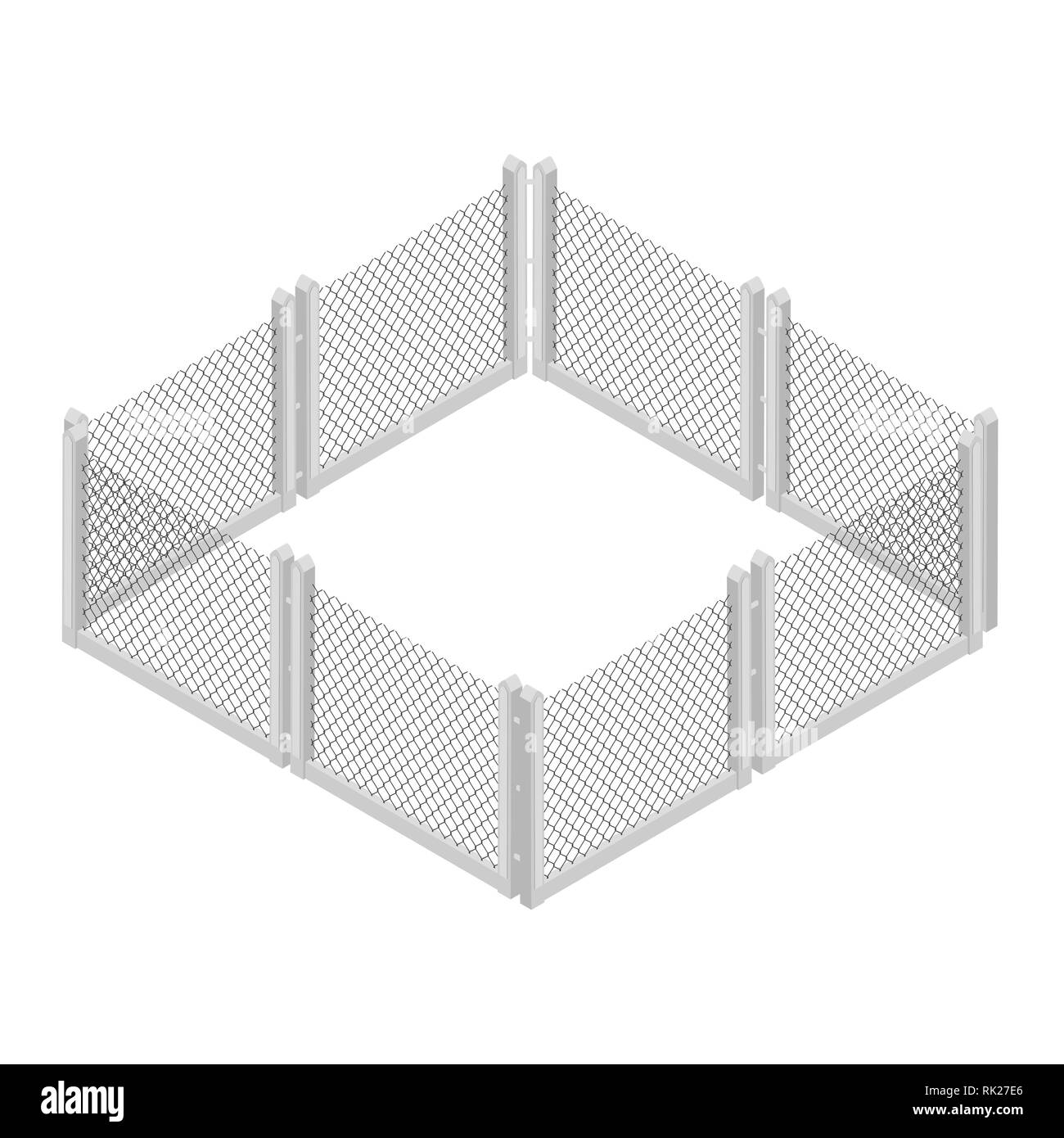 Lattice fences Black and White Stock Photos & Images - Alamy