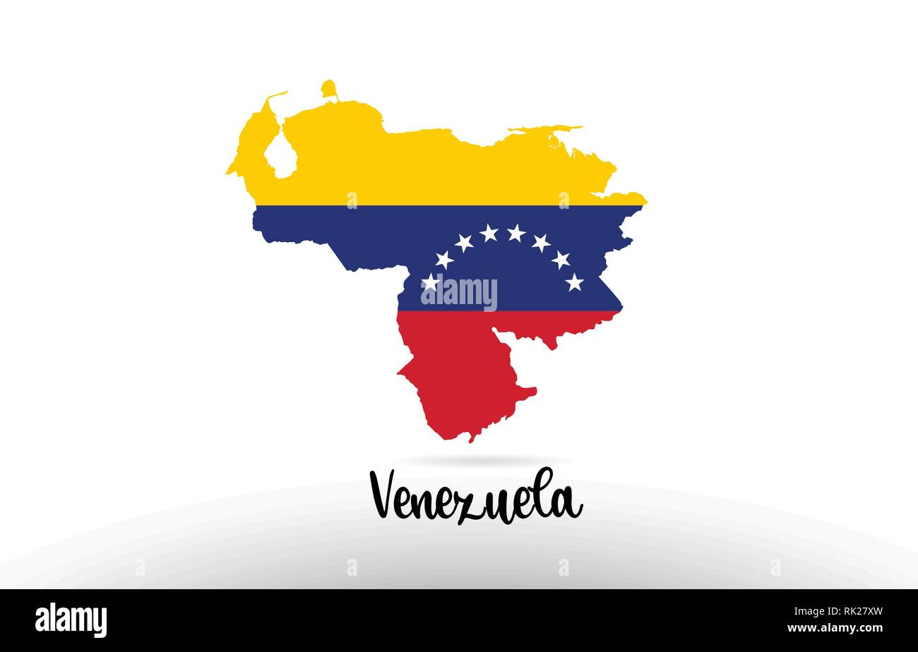 Contour map venezuela vector Stock Vector Images - Alamy