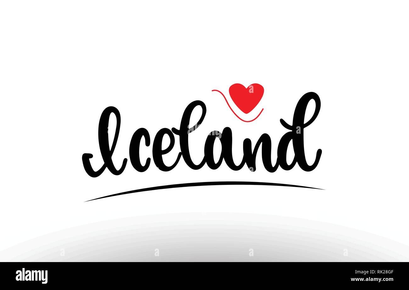 Iceland logo hi-res stock photography and images - Alamy