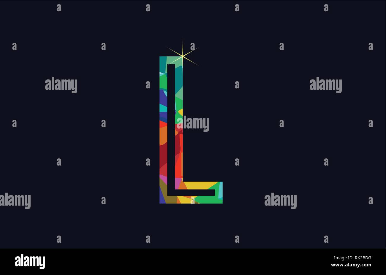 Rainbow l Stock Vector Images - Alamy