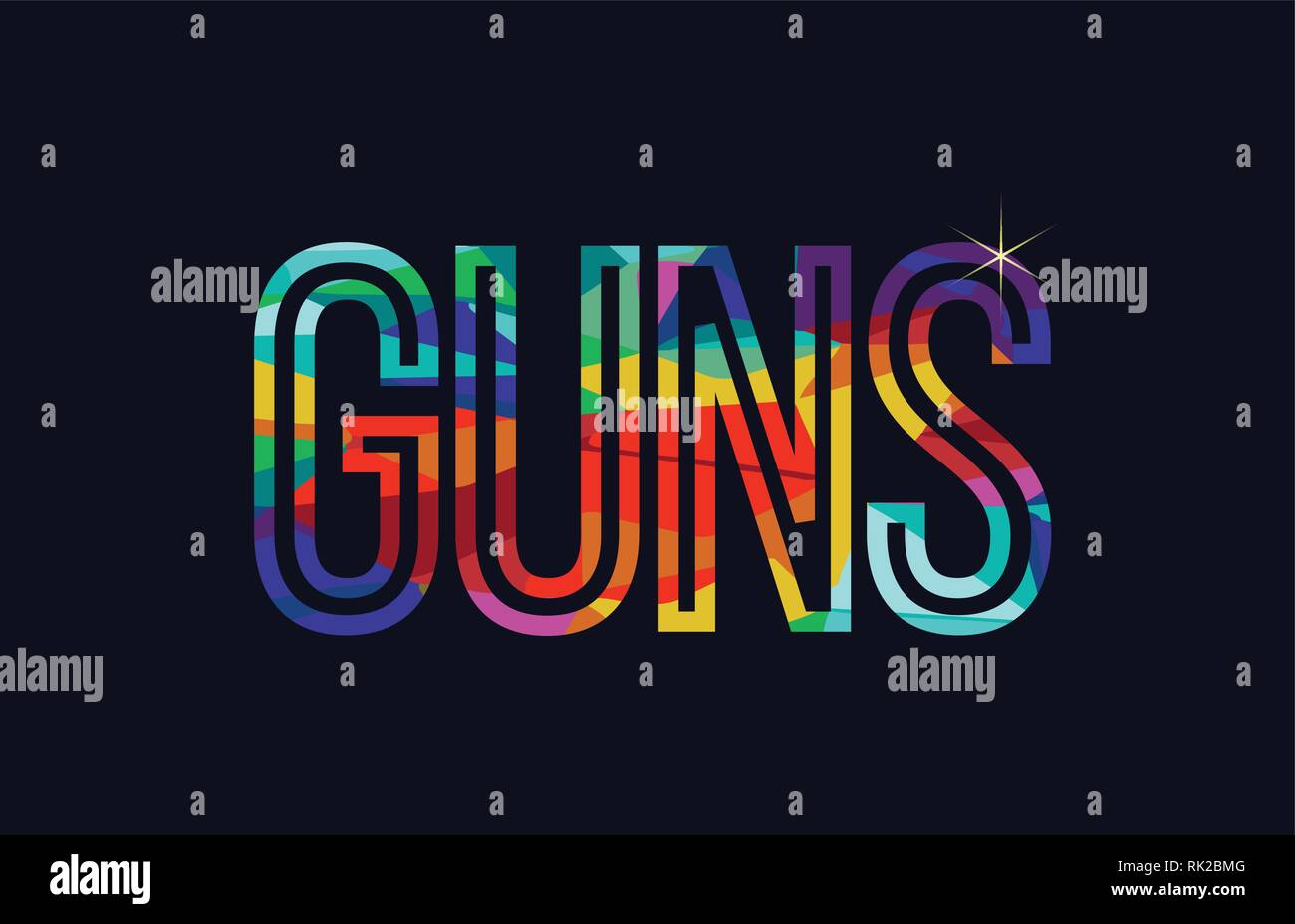 The guns Stock Vector Images - Alamy