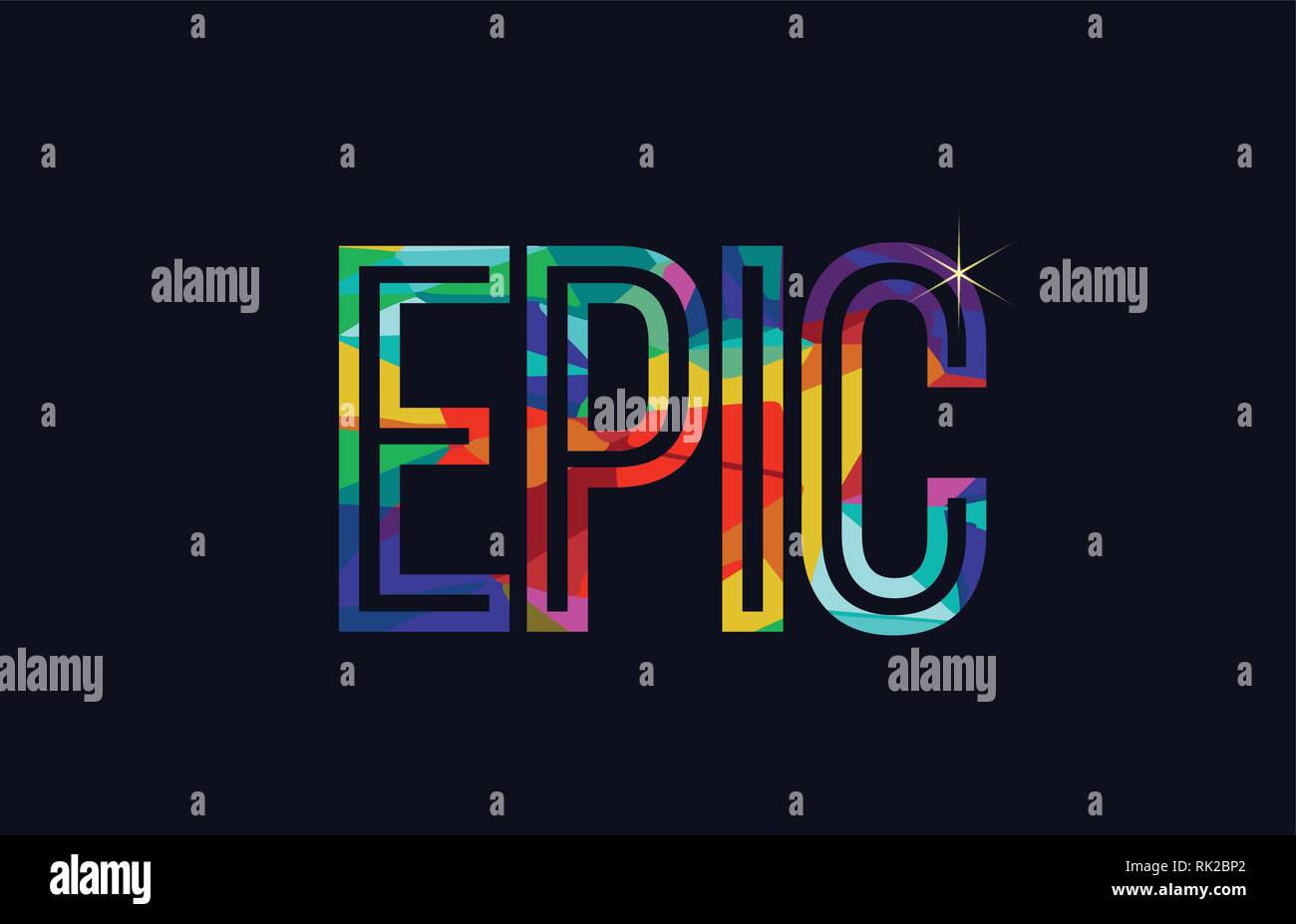 Epic colors Stock Vector Images - Alamy