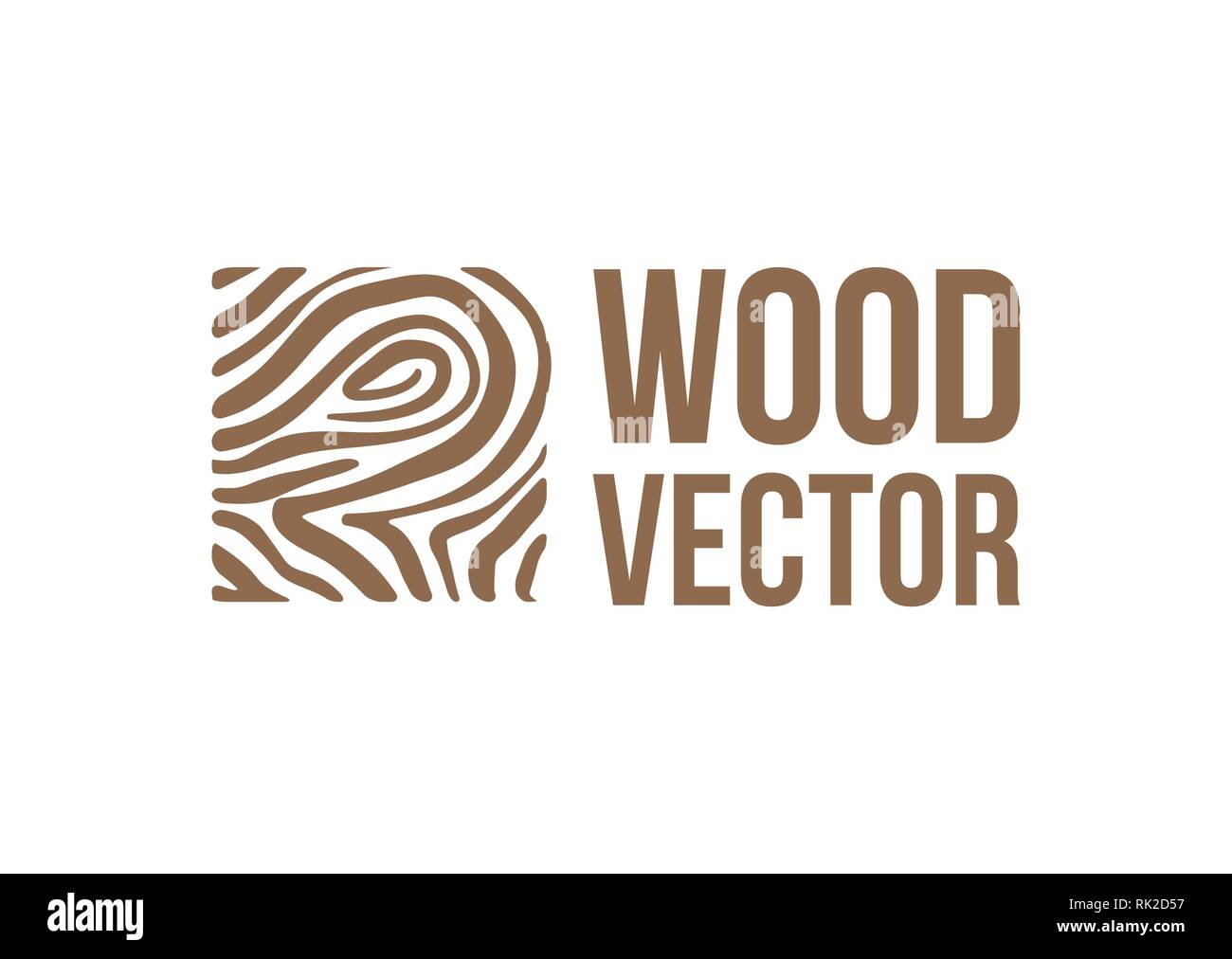 Wood and timber texture symbol logo illustration Stock Vector Image ...