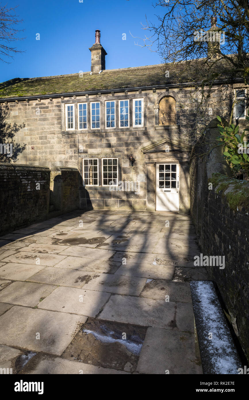 Ponden Hall near Stanbury in West Yorkshire, said to be the inspiration ...