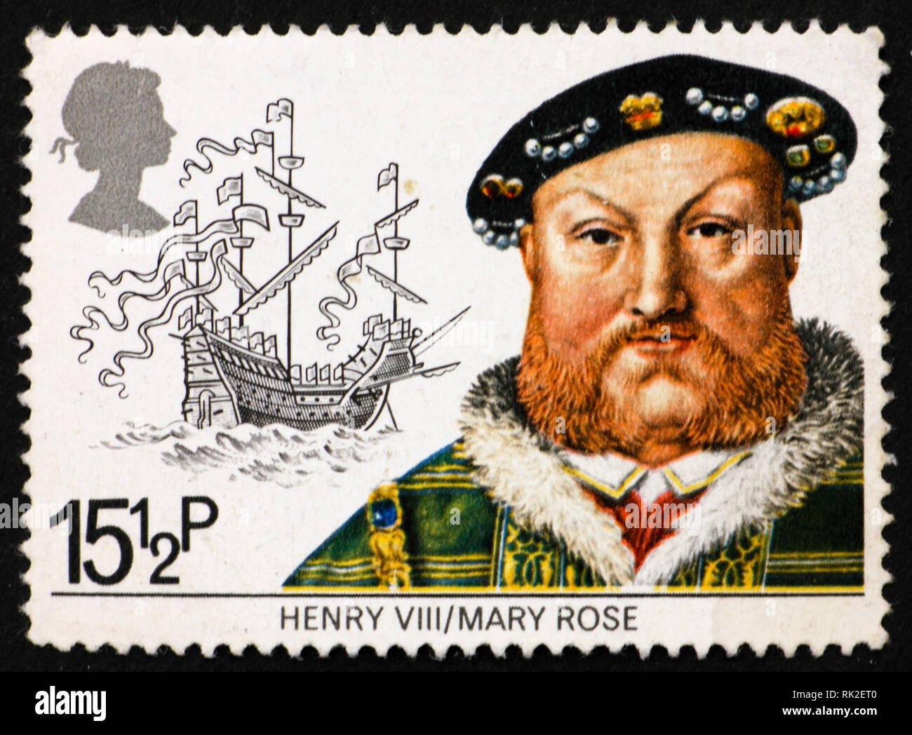 GREAT BRITAIN – CIRCA 1982: a stamp printed in the Great Britain shows ...