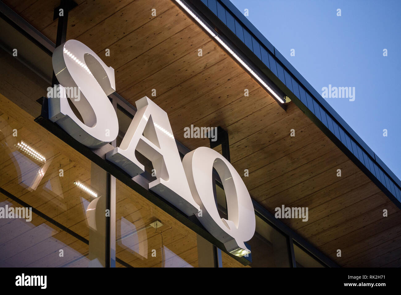 Logo saq hi-res stock photography and images - Alamy